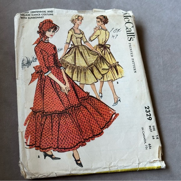 McCall's | Other | Vintage Mccalls Sewing Pattern Centennial Square ...